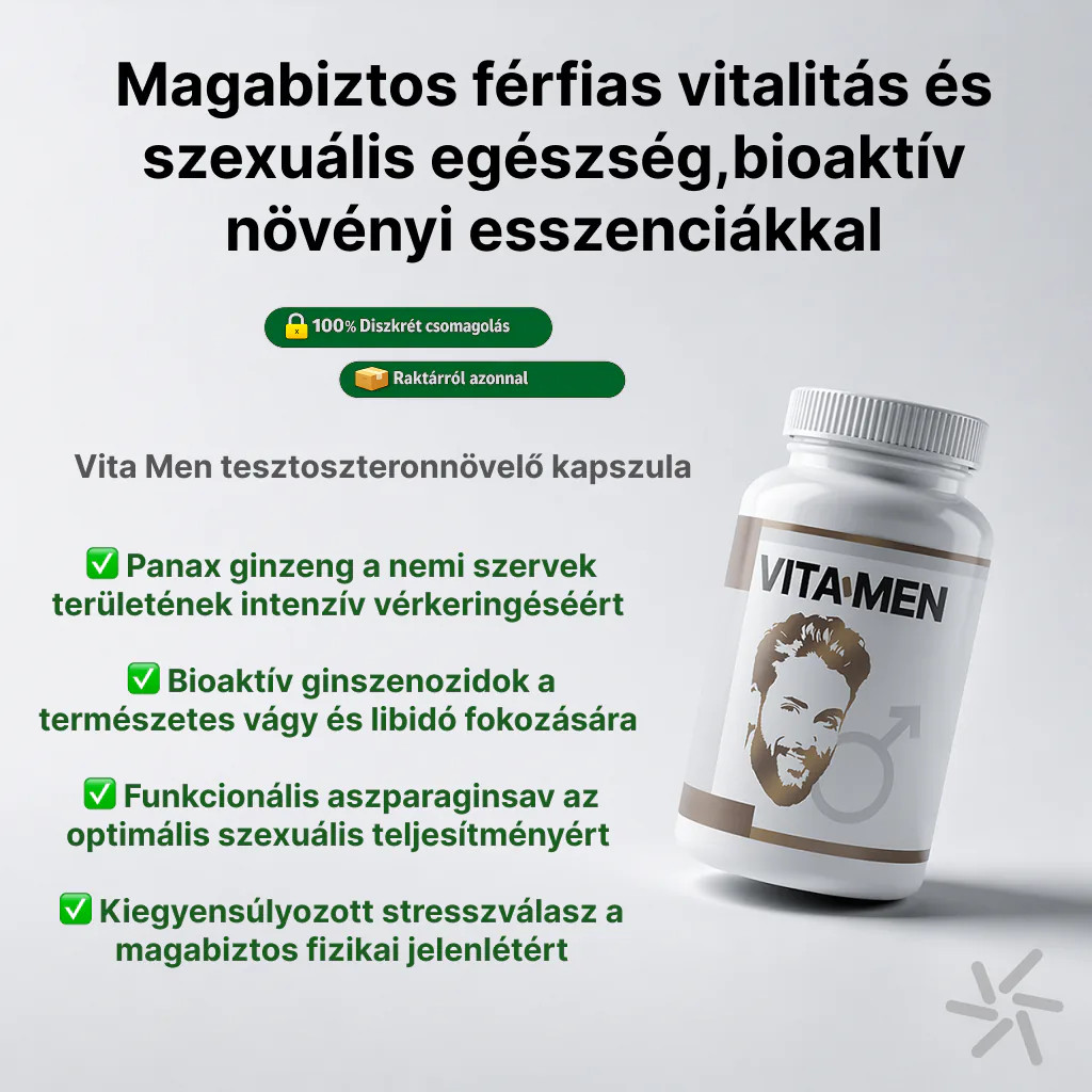 Vitamen potencianövelő kapszula 60 darabos | Potenciamarket